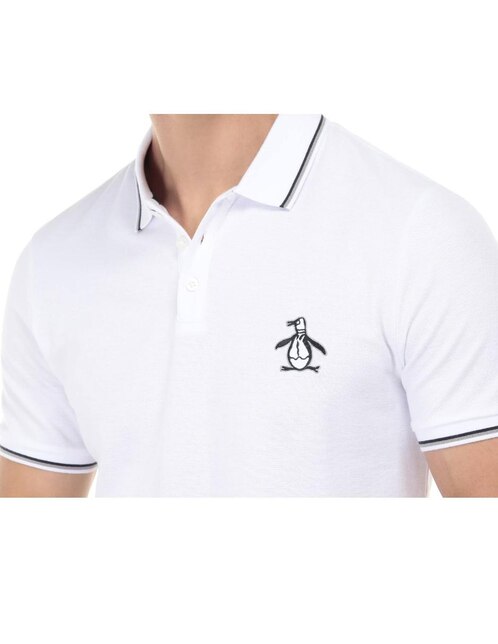 Playera tipo polo Original Penguin para hombre 4