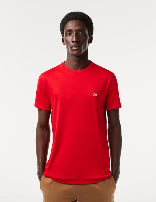 Playera Lacoste Core cuello redondo para hombre 1