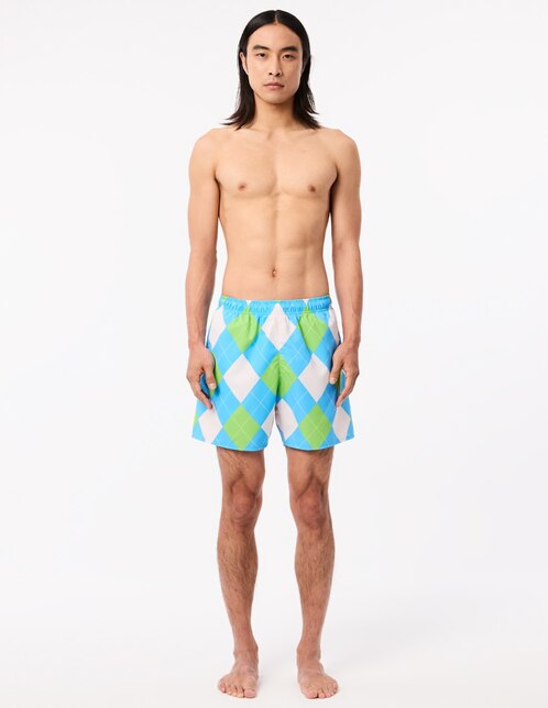 Traje de baño Lacoste calzón de malla integrado para hombre 1