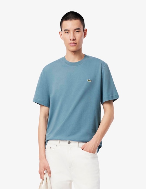 Playera Lacoste Carry Over cuello redondo para hombre 1