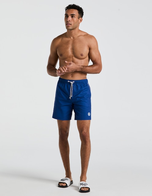 Traje de baño Original Penguin calzón de malla integrado para hombre 1