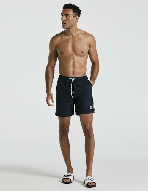 Traje de baño Original Penguin calzón de malla integrado para hombre 1