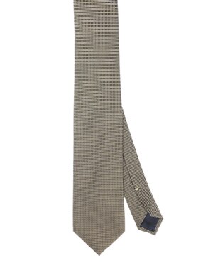 Corbata Scappino regular de seda estampado microprint para Hombre