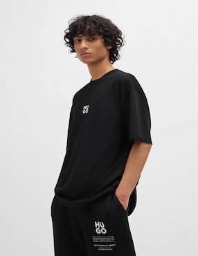 Playera HUGO cuello redondo para hombre
