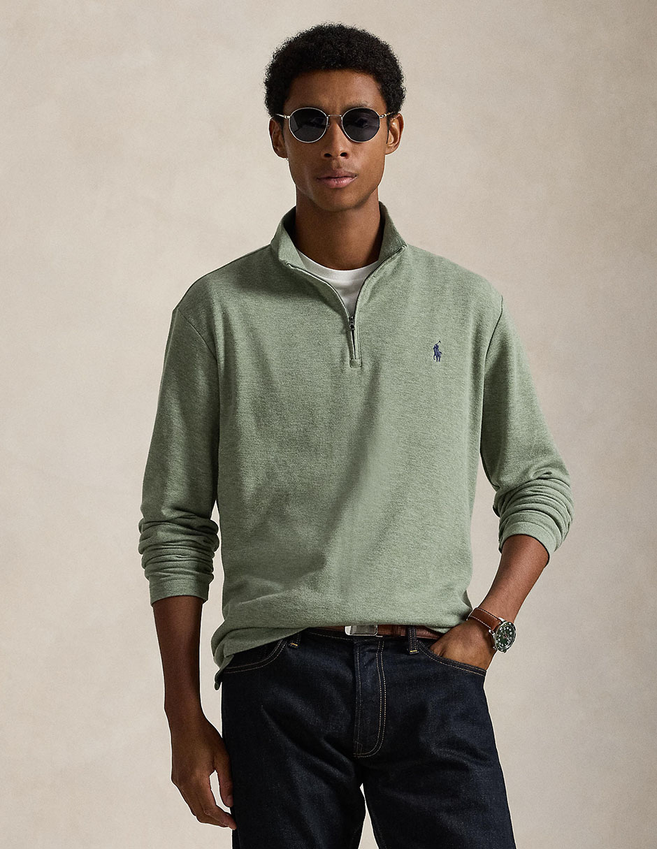 Suéter Polo Ralph Lauren cuello con cierre para hombre